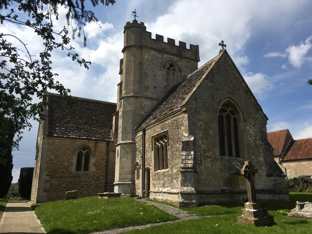 Lullington Church from path – Beckington Benefice